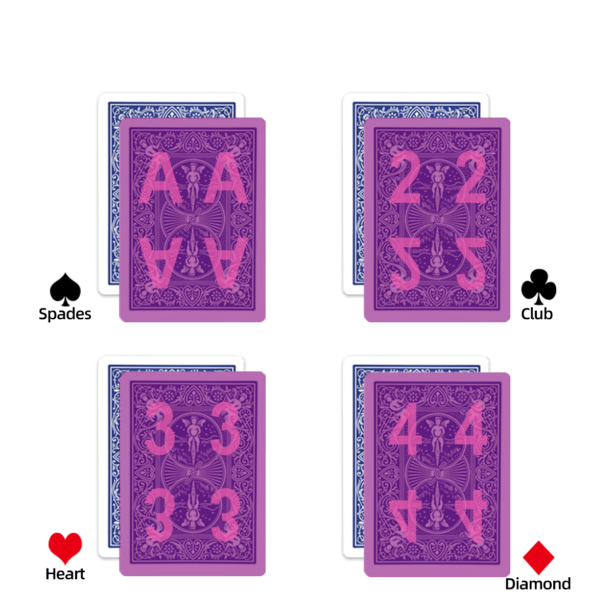 Standard Size Standard Face Bicycle Playing Cards Pokercardsstud 